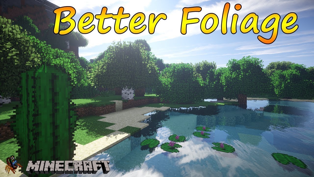 Minecraft| Better Features? Better Foliage (Mod Showcase)