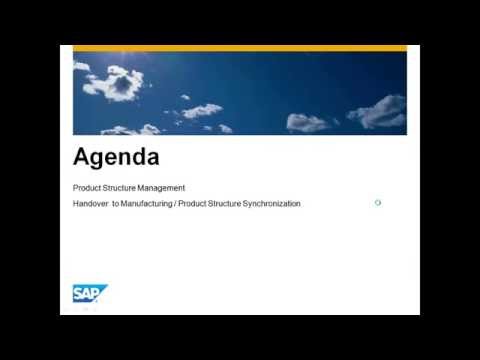 Essentials of SAP PLM 7 01 Engineering BOM and Product Structure Synchronization Video Preview 26AP