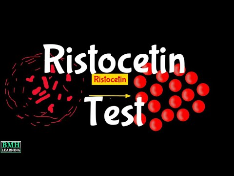 Ristocetin Test | Ristocetin Assay | Ristocetin-induced Platelet Aggregation | RIPA |