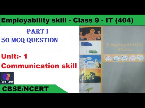 Part I || 50 MCQ Questions || Communication skill || IT (402) Employability skill