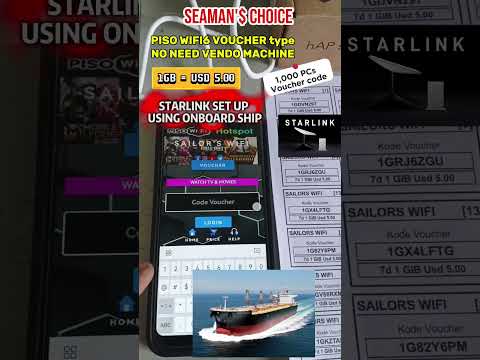 NO NEED VENDO MACHINE PISO WIFI6 VOUCHER TYPE FOR STARLINK #starlink #pisowifi #pisowifibusiness