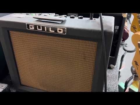Guild 66J Tube Amplifier 1963 Vintage Amp J 66 | Reverb