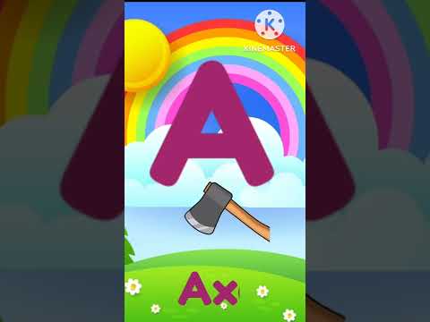 5 words starting with A| Identify A with help of words| Letters identification for beginners|