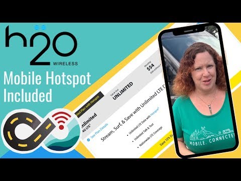 H20 Wireless - AT&T Unlimited Plan, Now Includes Mobile Hotspot
