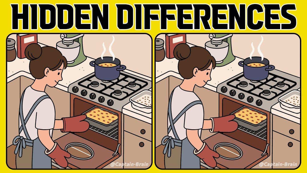 Spot the Differences: A Slightly Tricky Visual Puzzle for Focus and Observation