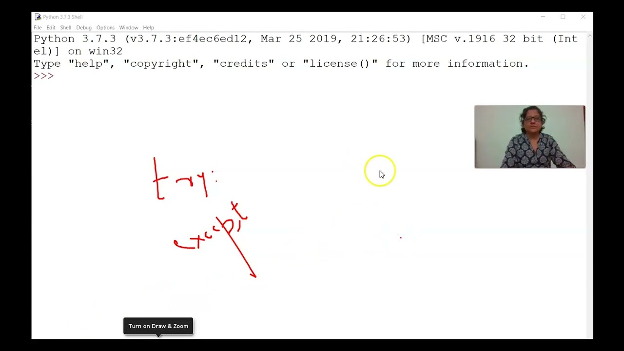 Python Tutorial 37   Exceptions in Python I