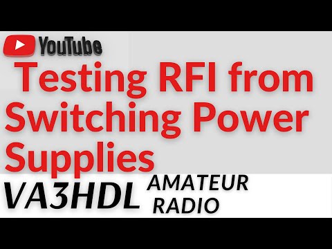 Testing RFI in Switching Power Supplies