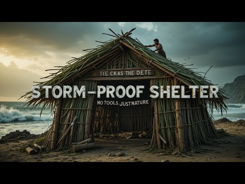 How They Built Storm-Proof Shelters With Palm Leaves
