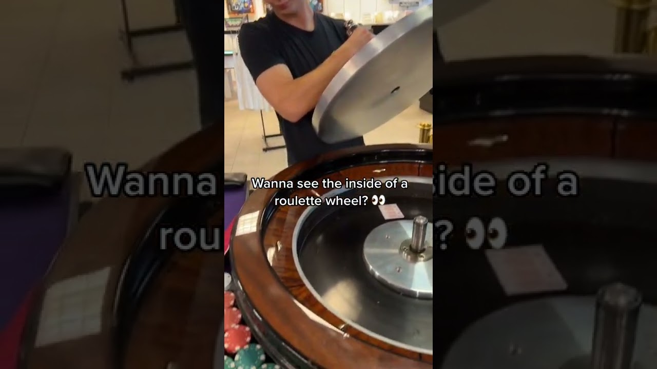 Inside of a Roulette Wheel! #Roulette #casino #casinoonline #lasvegas #vegas #gambling