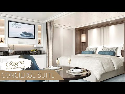 Regent Seven Seas Grandeur | Concierge Suite Full Walkthrough Tour & Review | 4K