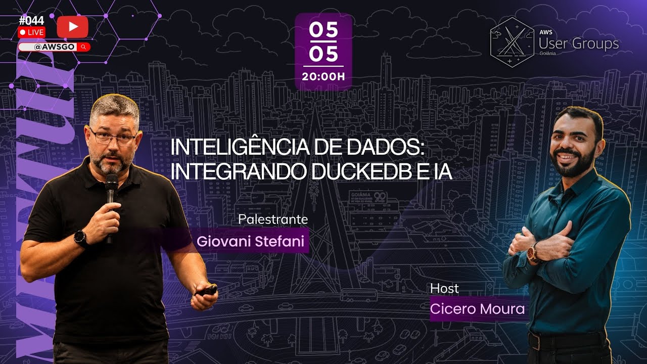 [Online] #044 - Inteligência de dados: Integrando DuckeDB e IA