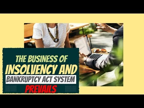 INSOLVENCY AND BANKRUPTCY CODE ACT: CANADA BANKRUPTCY AND INSOLVENCY ACT CANLII