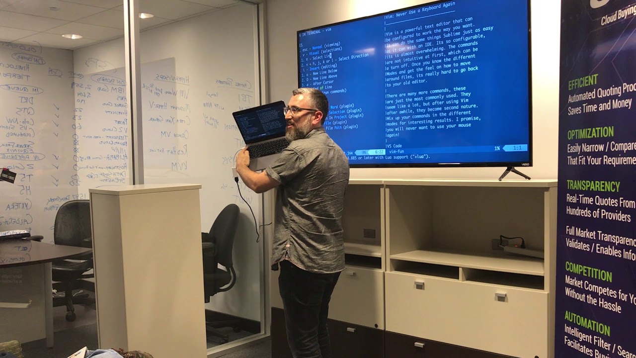 Vim: Never Use a Mouse Again by Mat Biscan