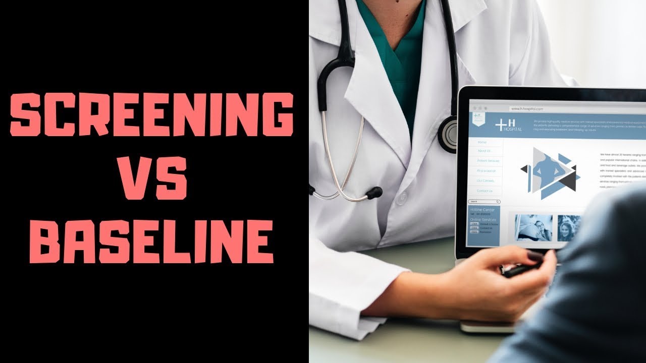 Screening Visit vs. Baseline Visit