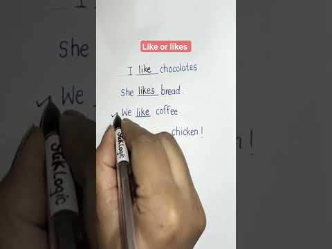 like or likes #youtubeshorts #shorts#grammar #english