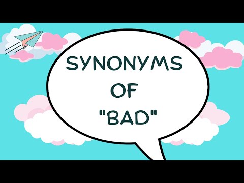 SYNONYMS OF BAD #ielts #ieltssynonyms #ieltsvocabulary