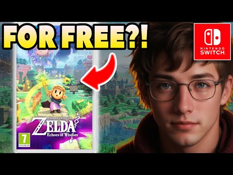 How to get Zelda Echoes of Wisdom for FREE | The Legend of Zelda: Echoes of Wisdom Free Game Code!
