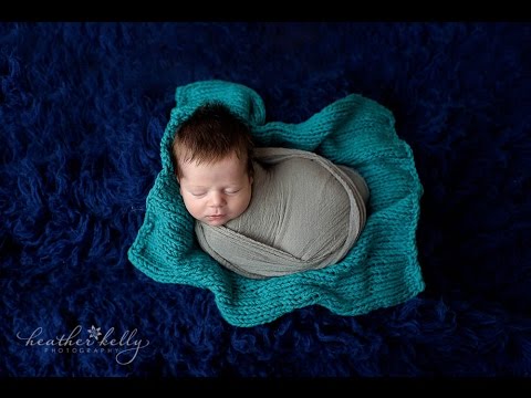 Newborn Photography Session of 10 day old James