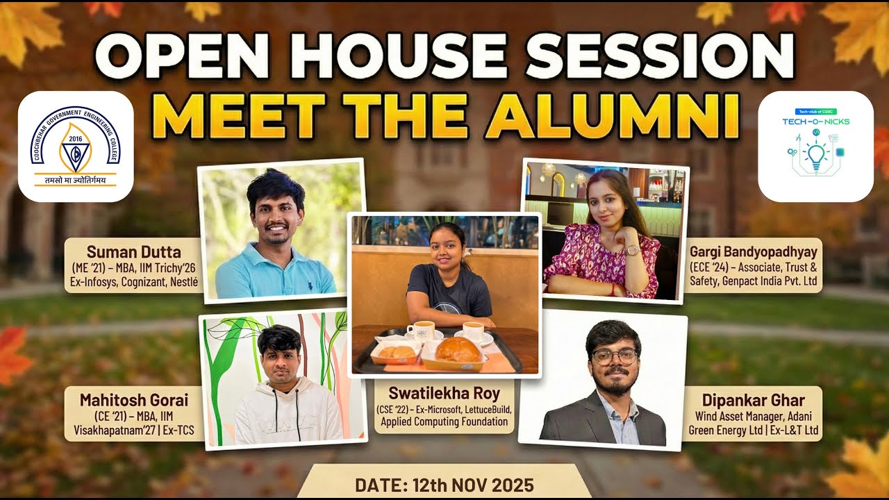 OPEN HOUSE SESSION 2025 | Meet the Alumni | Career Journeys, Industry Insights & Career Paths