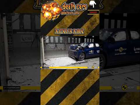 Euro NCAP Crash & Safety Tests of Lexus LBX 2024 #lexus #crashtest #car #cars