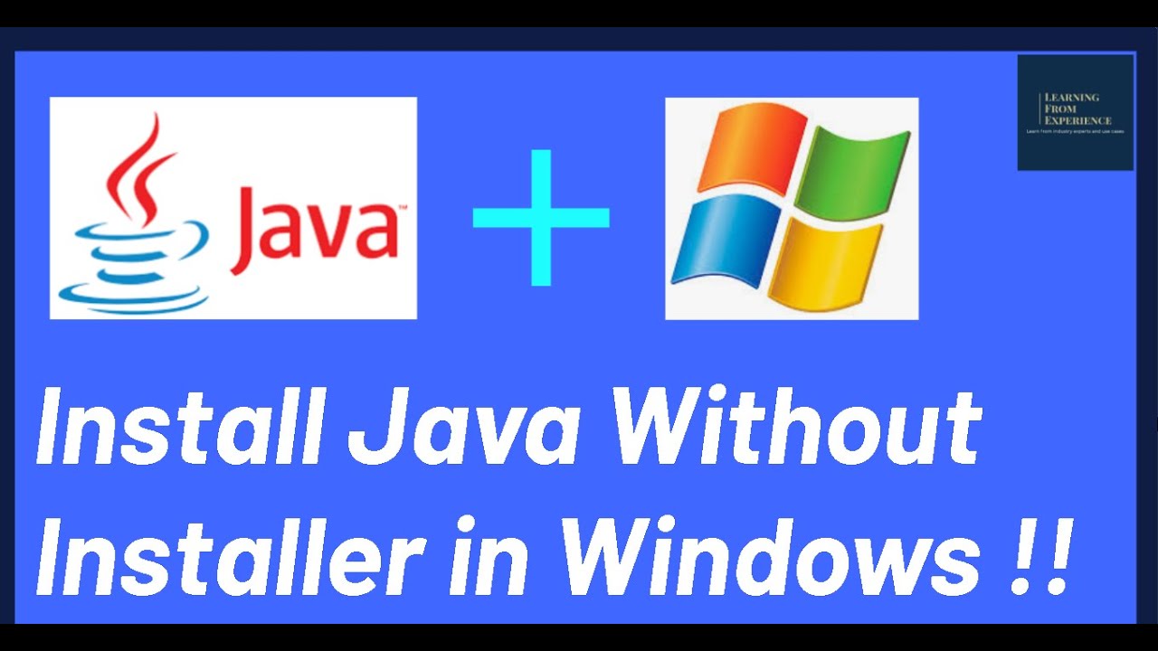 How to install Java JDK from Zip in Windows | Install java from compressed archive | JAVA_HOME Setup