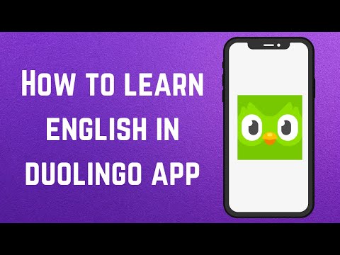How to learn english in duolingo app (2025)