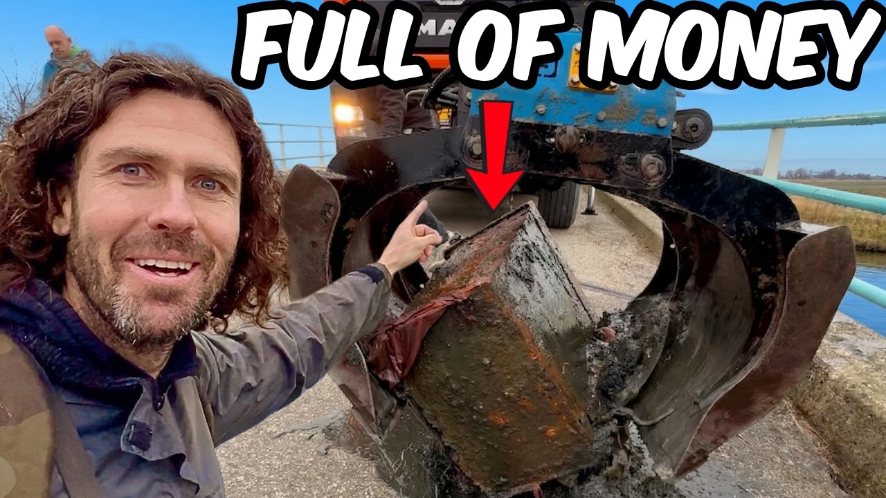 Safe FULL OF MONEY Found with a CRANE! Police Update!