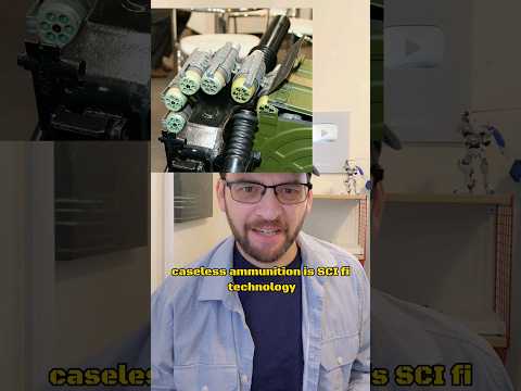 Caseless Ammunition is scifi tech that's almost realistic#gun #scifi#military#history #cyberpunk2077