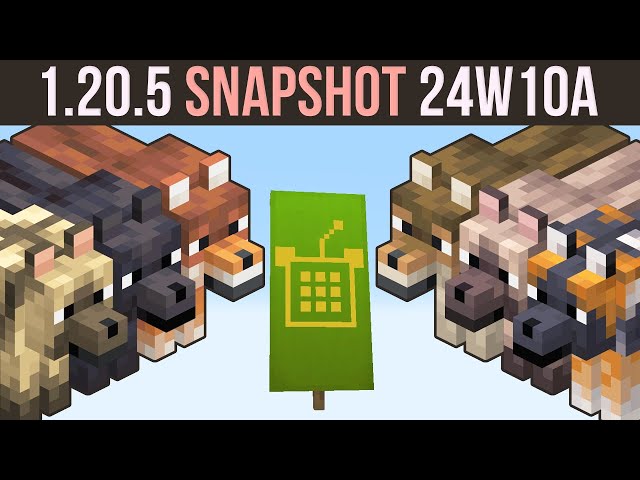 Upcoming Minecraft update to add two most requested features of all time