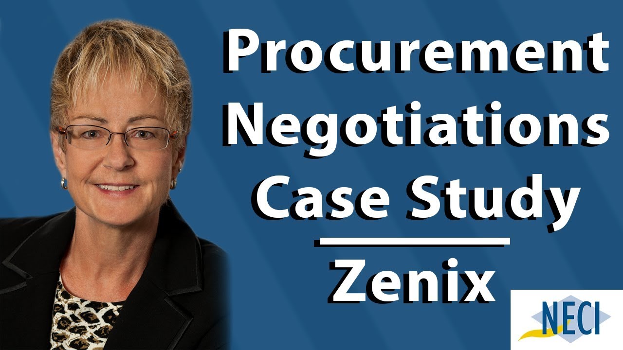 Case Study Example - Negotiations