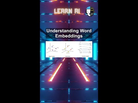 Understanding Word Embeddings #ai #artificialintelligence #machinelearning #aiagent #Understanding