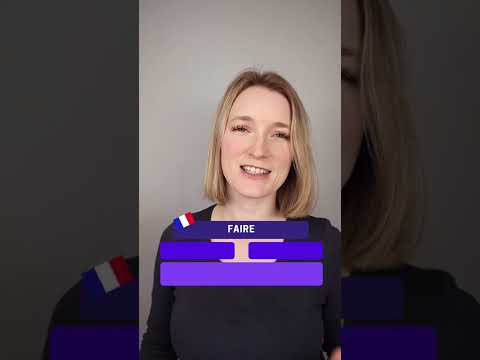 How To Use FAIRE in French - To Do or To Make? #shorts