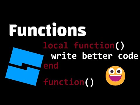 Functions - Learn to Code Using Roblox (Beginner 7 2024)