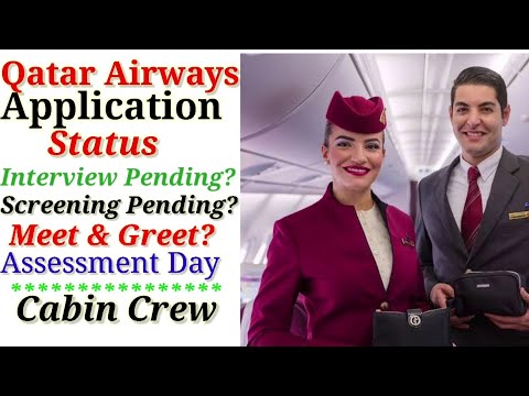 Qatar Airways Application Status | Meet & Greet | Screening Pending | Grooming | Assessment Day