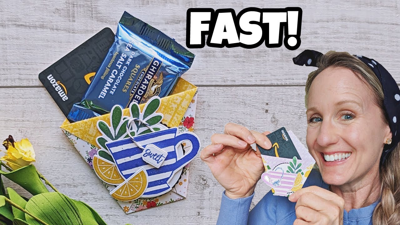 Gift & Treat Holder That's FAST to Make!