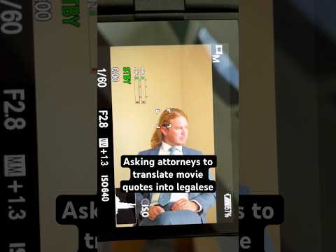Legalese with Matthew French #legalese #attorney #lawyer #lawfirm