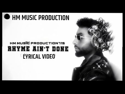 Rhyme Ain't Done | Lyrical Video | HM Music Production | Latest Punjabi Song 2024 |