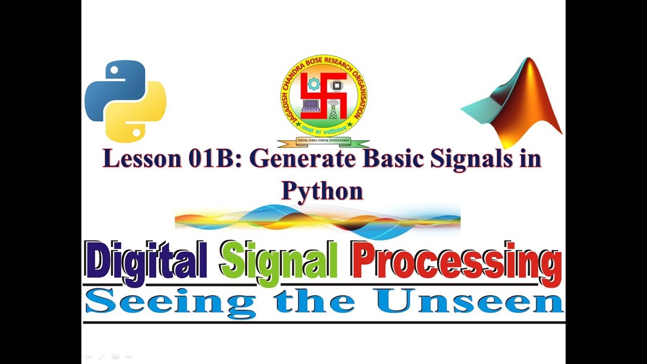 L01B: Generate Basic Signals in Python