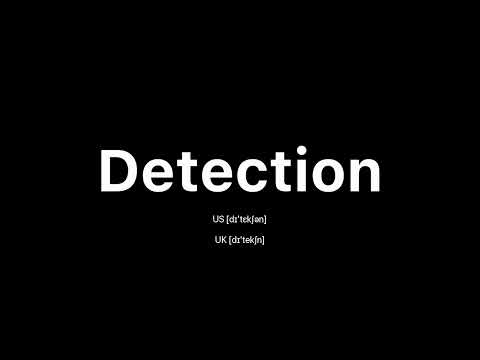 How to Pronounce Detection: πΊπΈ American English vs. π¬π§ British English
