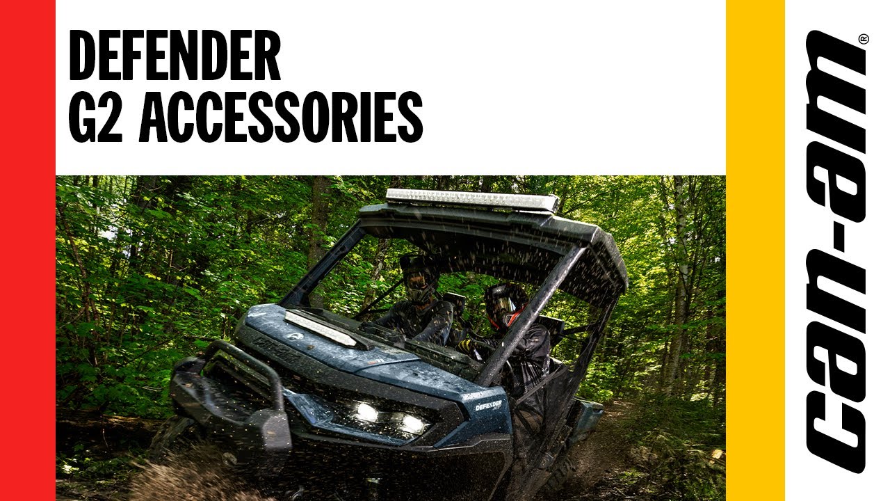 2026 Can-Am Defender HD11 Accessories Lineup