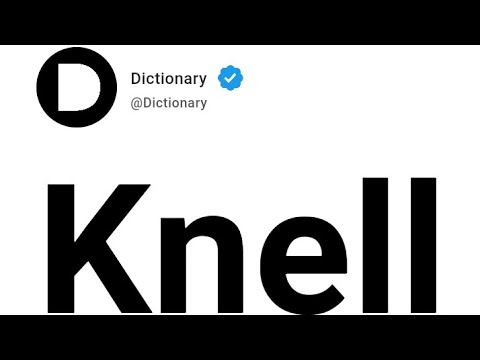 Knell Meaning In English