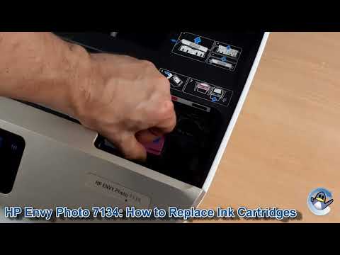 HP Envy Photo 7134: How to Replace Ink Cartridges