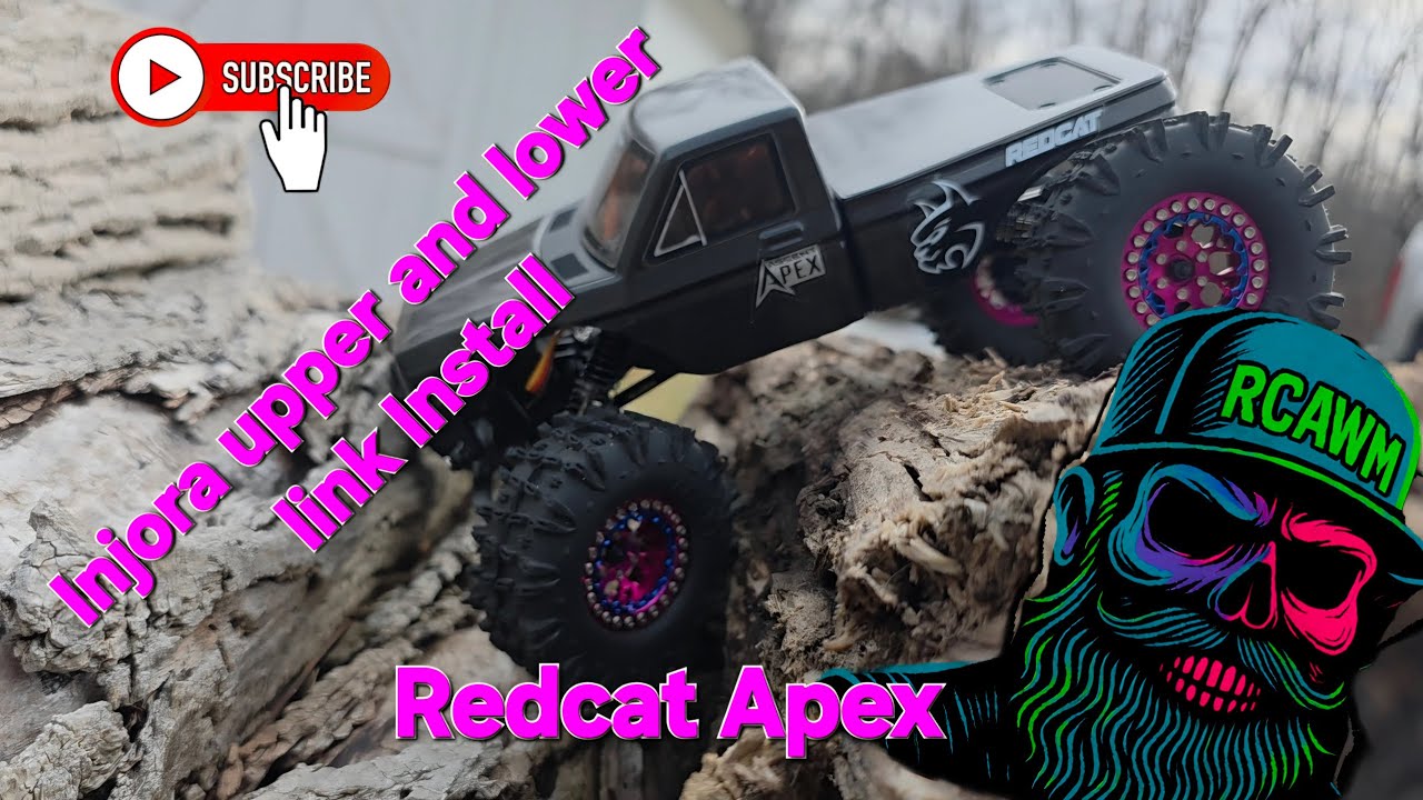 Redcat Ascent 18 Apex Gets INJORA brass Upper & Lower Links! FULL INSTALL GUIDE 🔥