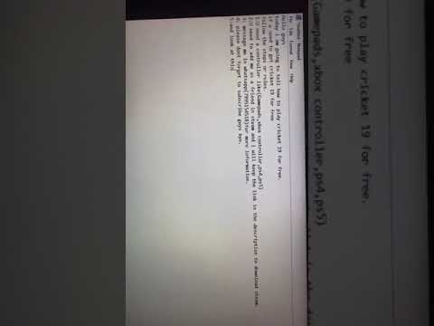 how to download cricket 19 for free full video in rishikthegamer please do check it out itβs worth