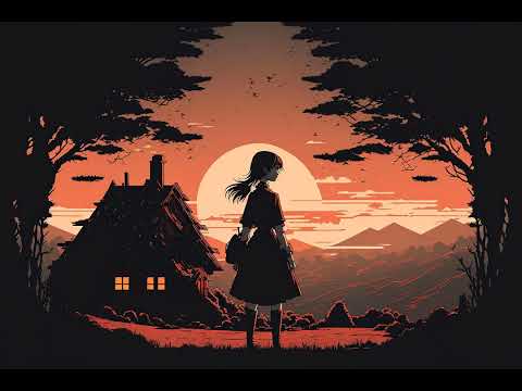 Sunset Stroll in Neo-Tokyo 🌇 | Chillwave + Cyber Anime Aesthetic