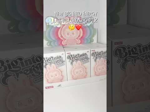 NEW BIG INTO ENERGY LABUBU PT.2 | #unboxing #blindbox #popmart #sanrio #asmr #labubu #new #fyp