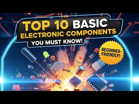 Top 10 Must-Know Electronic Components for Beginners