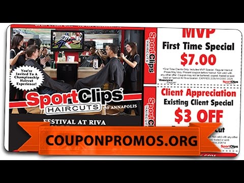 Sports Clips Coupon: Get it Free Haircut 2015