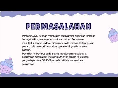 Review Jurnal Manajemen Operasi dan Aplikasi