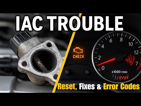 Symptoms of a Bad Idle Air Control Valve (How to Reset IAC Valve, Fixes + P0505 P0506 P0507 Codes)